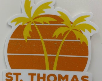 Virgin Islands Sticker - Etsy