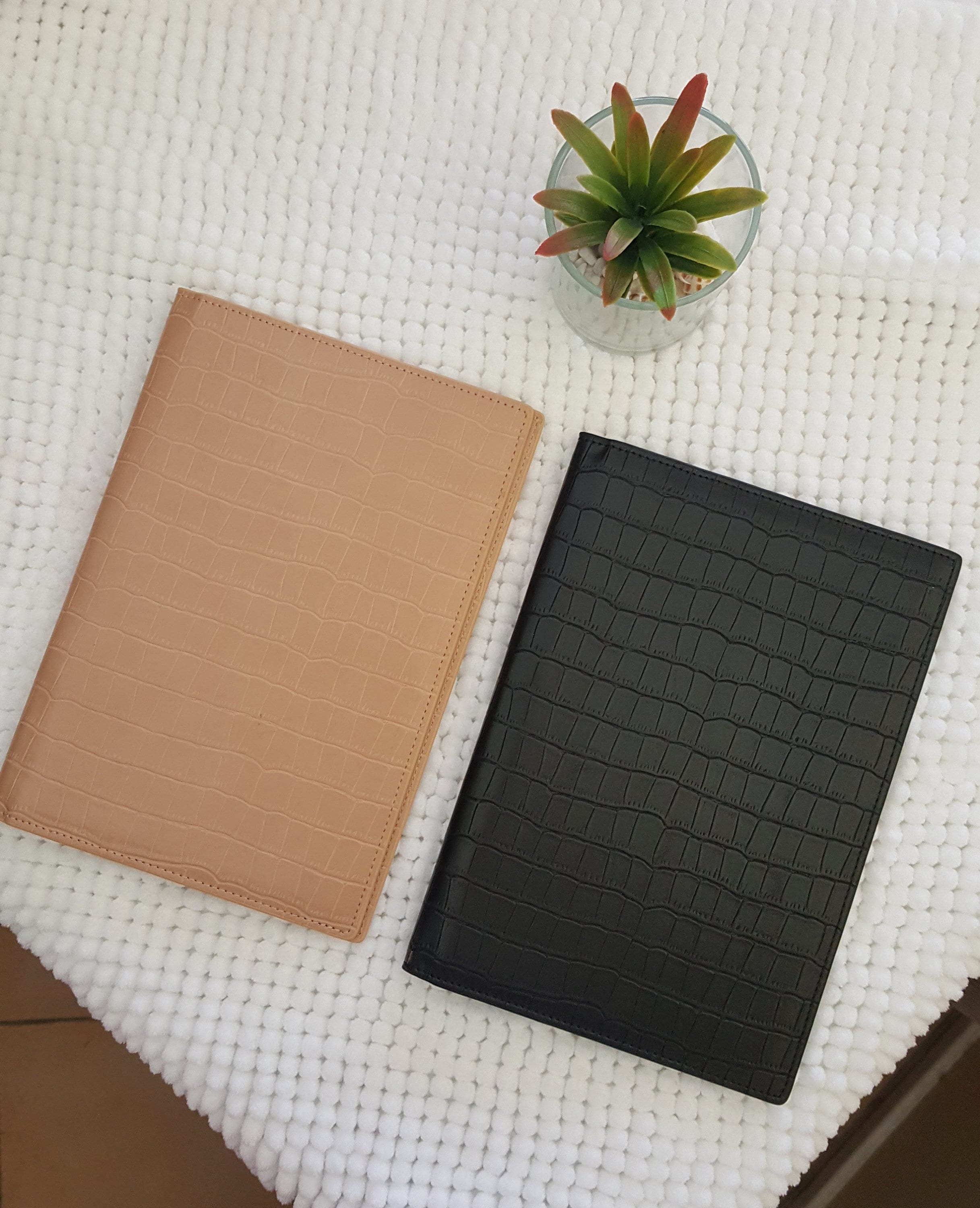 VEGAN Leather Croc A5 Notebook/journal Cover | Etsy Australia