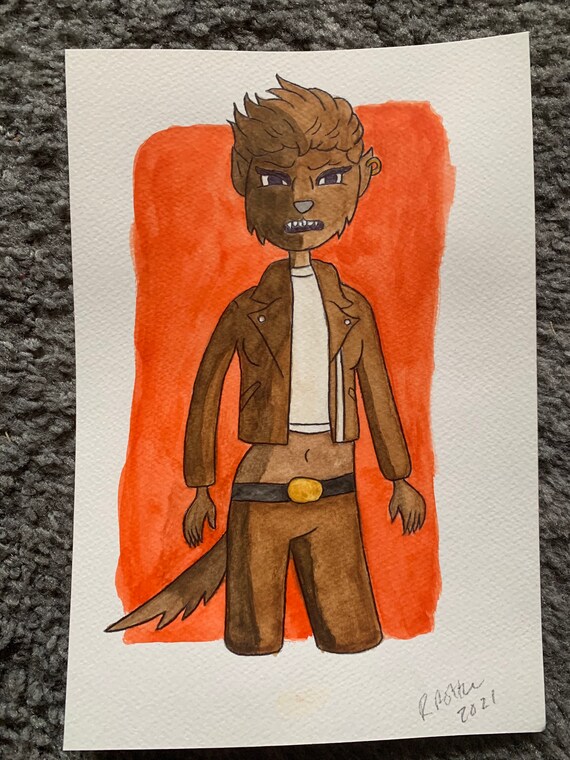 Punk Werewolf - Etsy