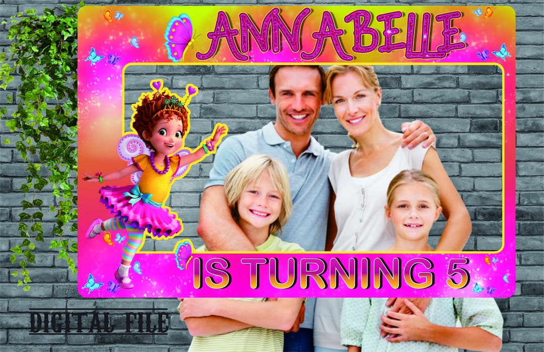 Fancy Nancy Photo Booth Frame Fancy Nancy Selfie Frame - Etsy