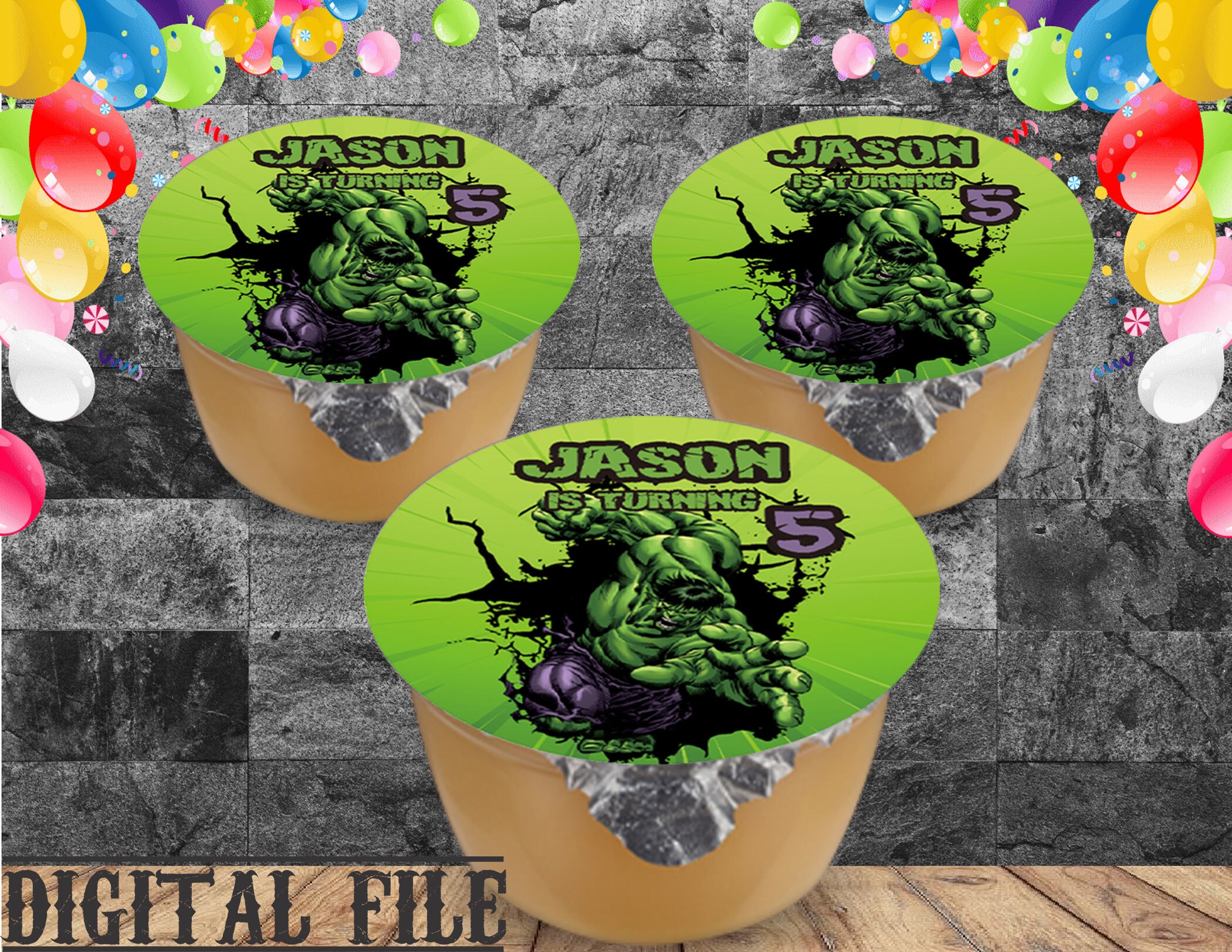 Hulk Apple Sauce Labels Hulk Favor Hulk Treats Hulk Birthday Party ...