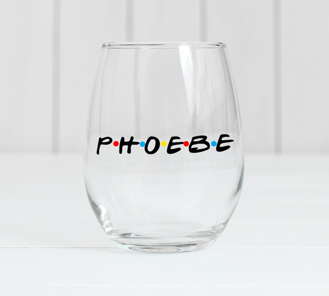 Customized Friends TV Show Wine glass stemless Friends Theme - Etsy.de