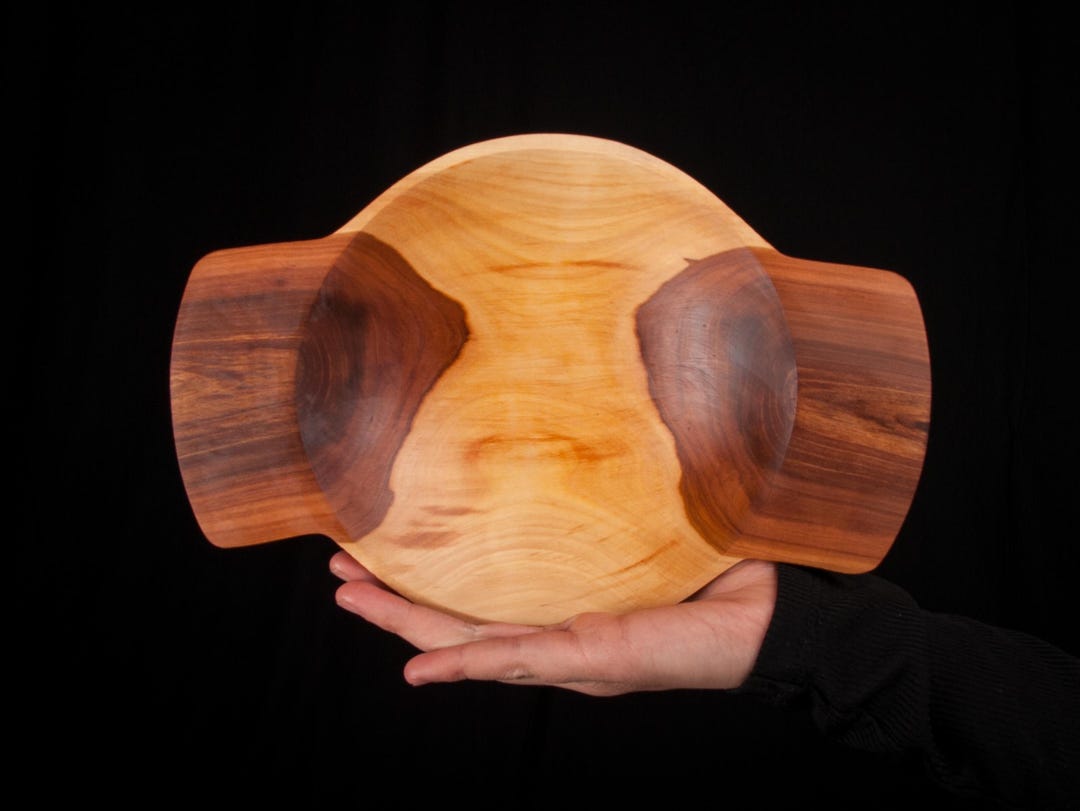 Apple Tree Wood 25cm Bowl Wooden Sculpture Woodturned Woodturning ...