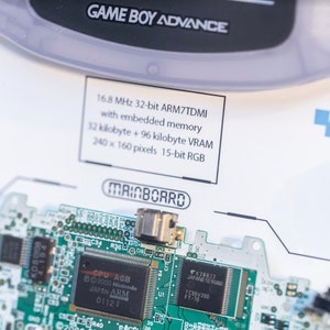 Disassembled Gameboy Advance Frame, Disassemble Art, GBA Teardown ...