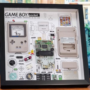 Disassembled Nintendo Game Device Teardown, Deconstructed Original ...