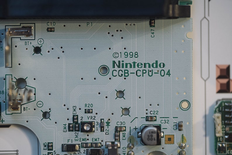 Disassembled Gameboy Color Frame Disassemble Game Art GBC - Etsy