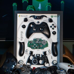 Disassembled Xbox Titanfall Frame Art, Limited Edition Microsoft Xbox ...