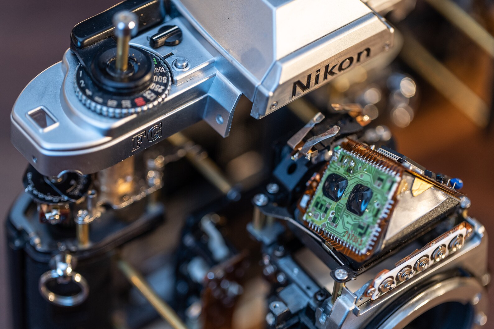 Disassembled Mechanical Film Camera Deconstructed Nikon EM - Etsy