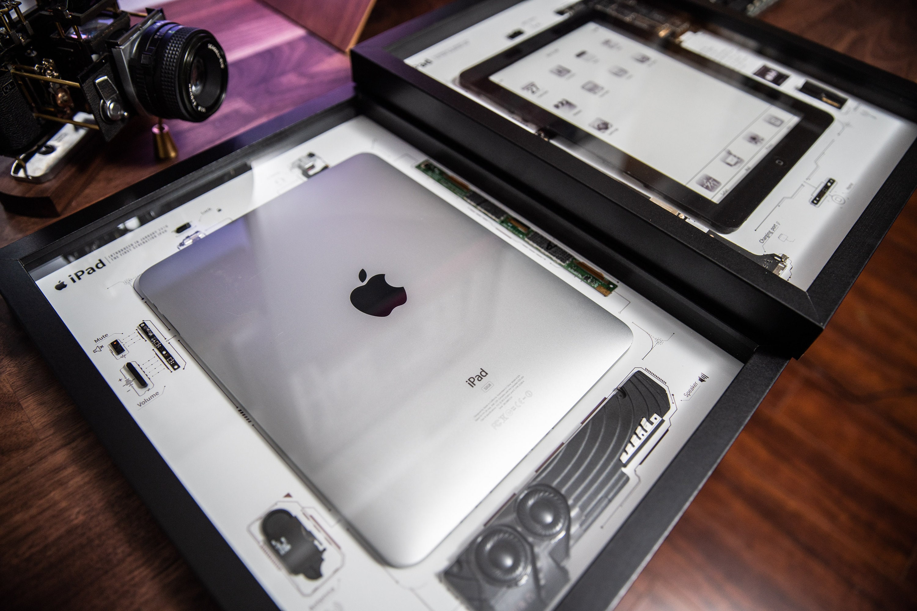 Disassembled iPad Art With Frame, Disassemble Art, Framed iPad 1, iPad ...