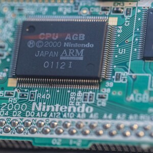 Disassembled Gameboy Advance Frame, Disassemble Art, GBA Teardown ...