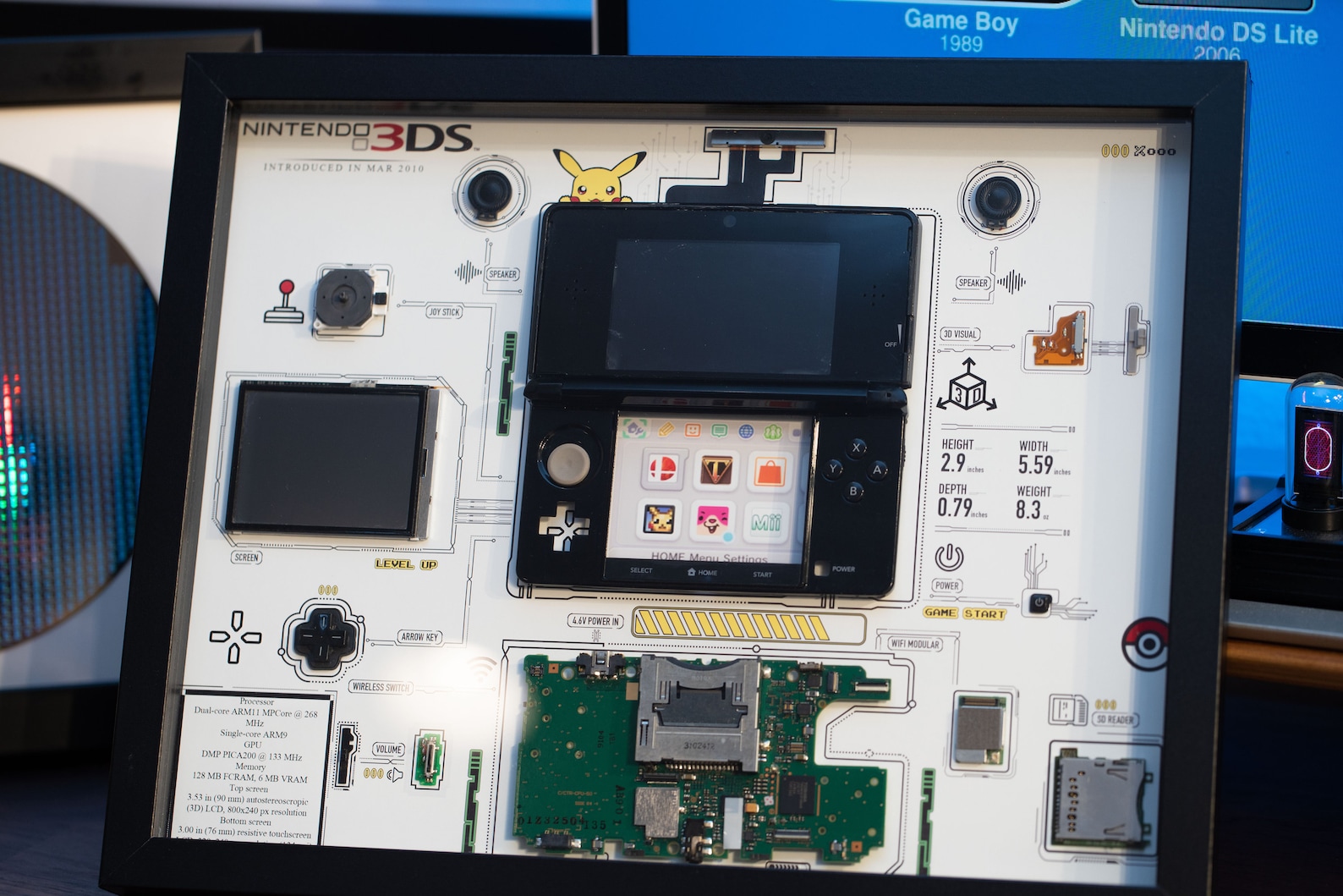 Disassembled Frame Art of 3ds/ds/dsi, DS Lite, Nintendo DS Series ...