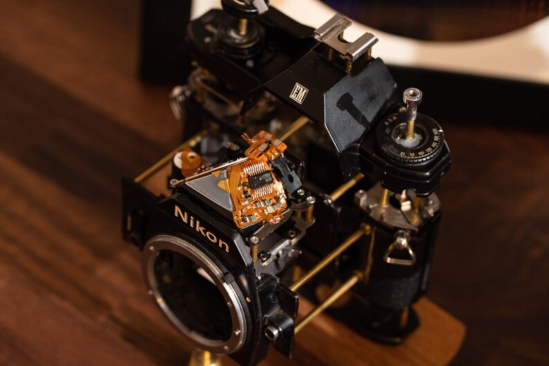 Disassembled Mechanical Film Camera Deconstructed Nikon EM - Etsy