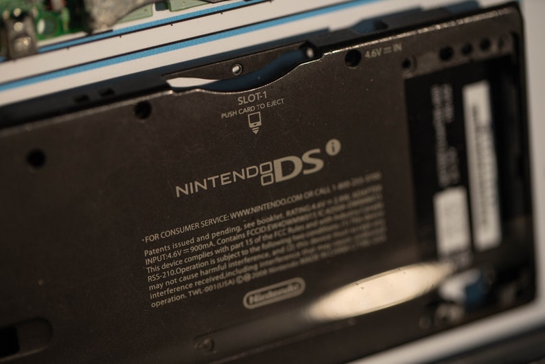 Disassembled Nintendo Dsi Frame Art, Deconstructed Dsi Teardown ...