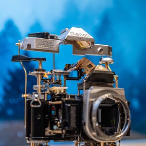 Disassembled Mechanical Film Camera Deconstructed Art Decor - Etsy