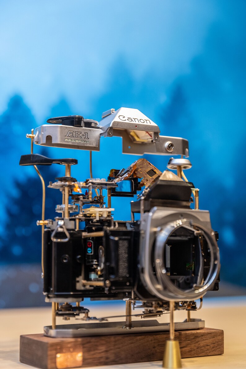 Disassembled Mechanical Film Camera Deconstructed Art Decor - Etsy