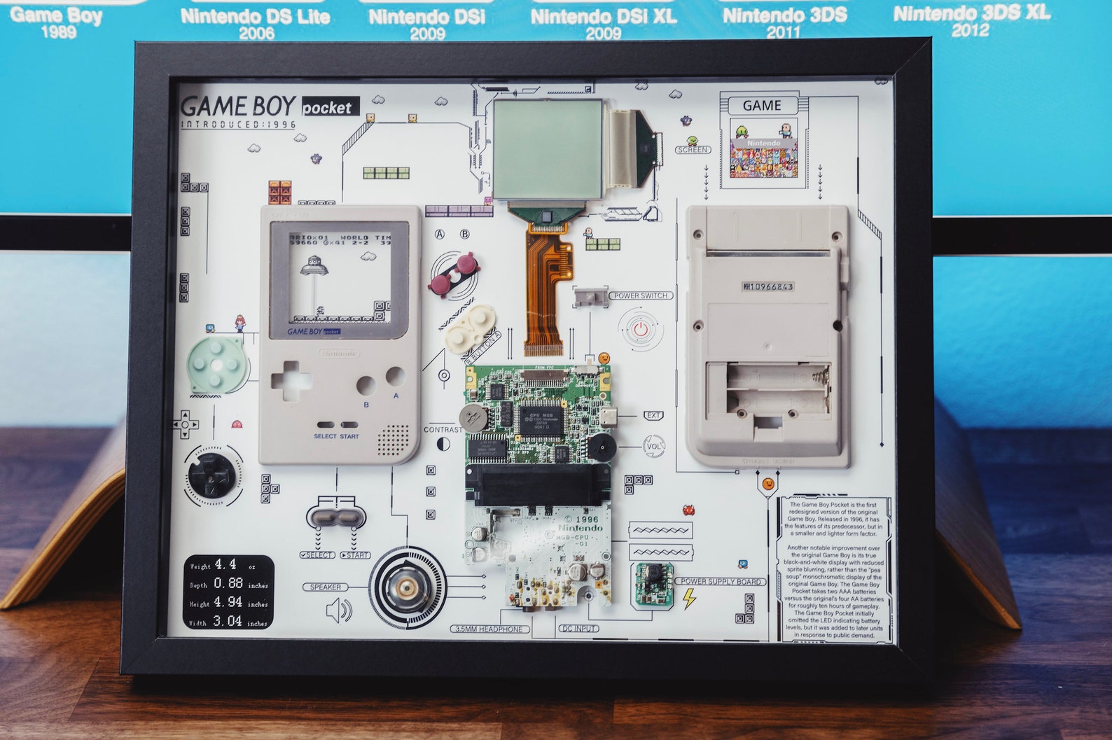 Disassembled Nintendo Game Device Teardown Deconstructed - Etsy
