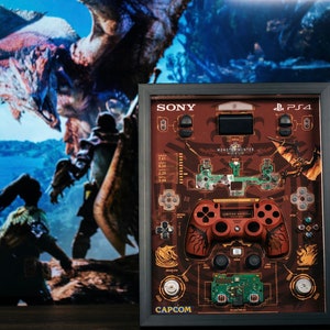 Disassembled Sony PS4 Controller Frame, Limited Edition PS4 Controller ...