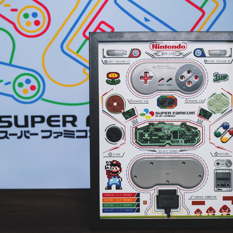 Nintendo Room Decor - Etsy
