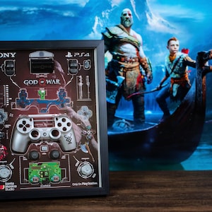 Disassembled Sony PS4 Controller Frame, Limited Edition PS4 Controller ...