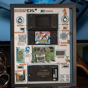 Disassembled Frame Art of 3ds/ds/dsi, DS Lite, Nintendo DS Series ...