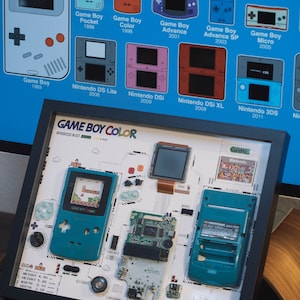 Disassembled Nintendo Game Device Teardown, Deconstructed Original ...