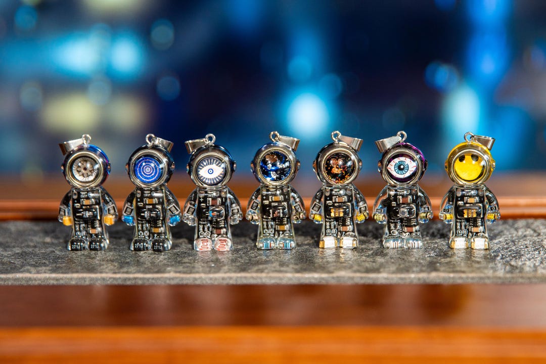 Cyberpunk Necklace With Robot Pendant, Unique Circuit Necklace, IT Tech ...