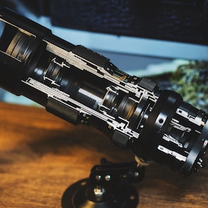 Disassembled Mechanical Film Camera, Deconstructed Canon AE-1 Canon FT ...