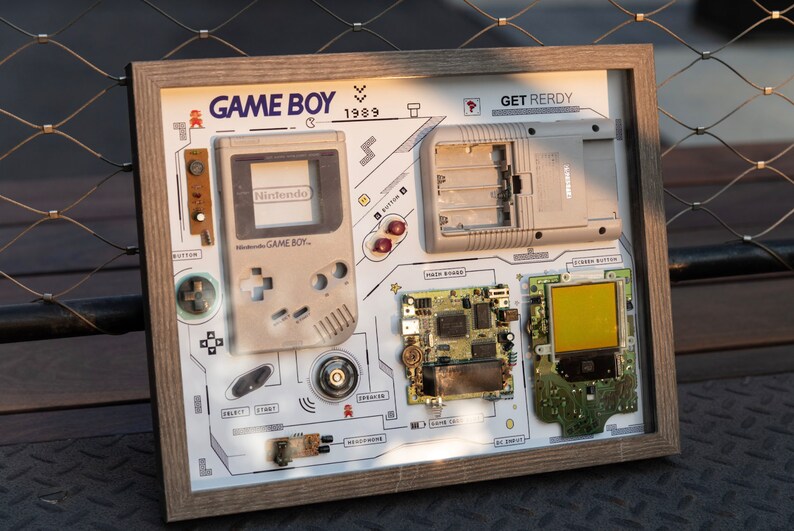 Disassembled Nintendo Game Device Teardown Deconstructed - Etsy