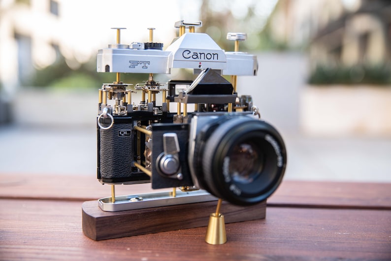 Disassembled Mechanical Film Camera Deconstructed Canon AE-1 - Etsy