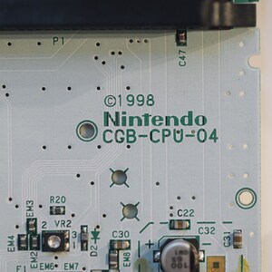 Disassembled Gameboy Color Frame Disassemble Game Art GBC - Etsy