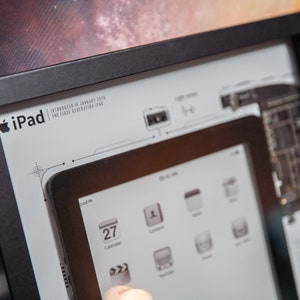 Disassembled iPad Art With Frame, Disassemble Art, Framed iPad 1, iPad ...