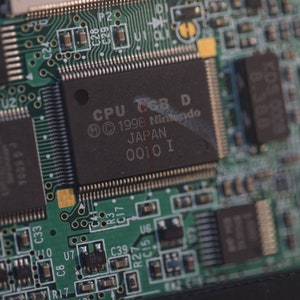 Disassembled Gameboy Color Frame, Disassemble Game Art, GBC Teardown ...