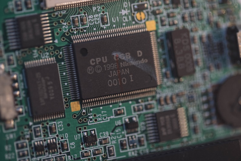 Disassembled Gameboy Color Frame Disassemble Game Art GBC - Etsy