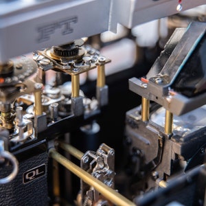 Disassembled Mechanical Film Camera, Deconstructed Canon AE-1 Canon FT ...