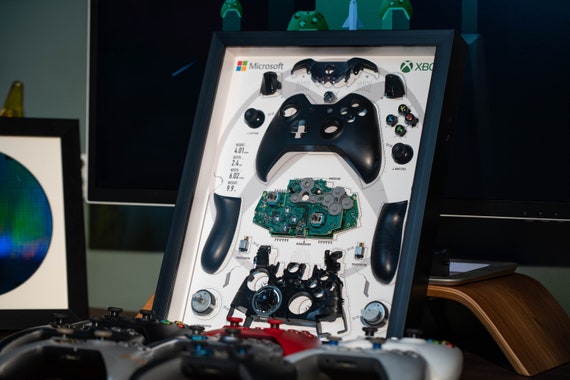 Xbox Controller Part Art Cannibalized A 3rd Party Controller For Some