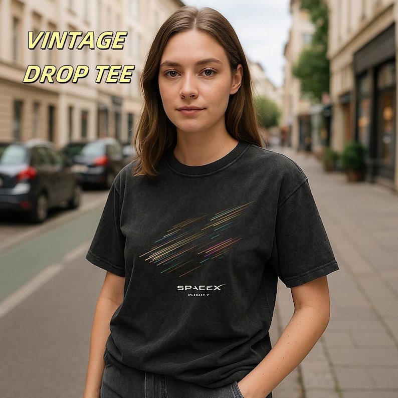 Spacex Starship T-shirt, Elon Musk Tesla Rocket Tee, IT Space ...