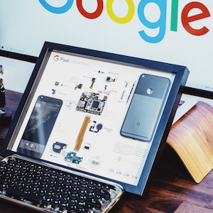 Disassembled Google Pixel 1st Gen, Disassemble Frame Art, Google Pixel ...