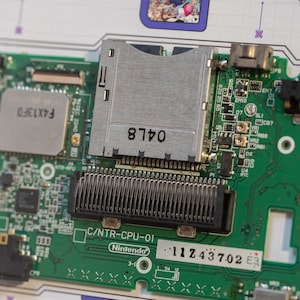 Disassembled Nintendo DS Art With Frame, Disassemble NDS Teardown ...