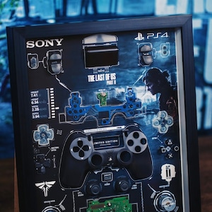 Disassembled Sony PS4 Controller Frame, Limited Edition PS4 Controller ...