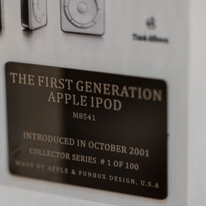 COLLECTOR SERIES Disassembled Ipod 1st Generation Art With Frame ...
