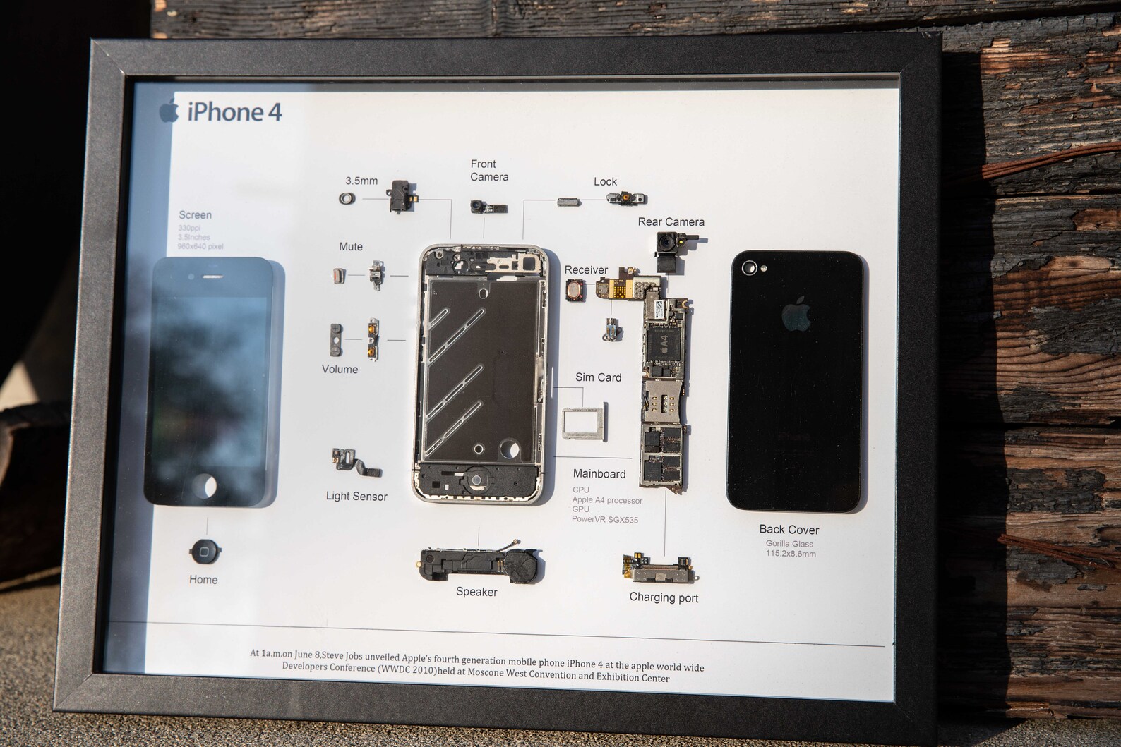 Disassembled Iphone Art With Frame Disassemble Art Framed | Etsy