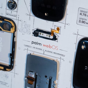 Disassembled Palm Pre Frame Art, Disassemble Art, Framed Palm Pre Phone ...