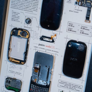Disassembled Palm Pre Frame Art, Disassemble Art, Framed Palm Pre Phone ...