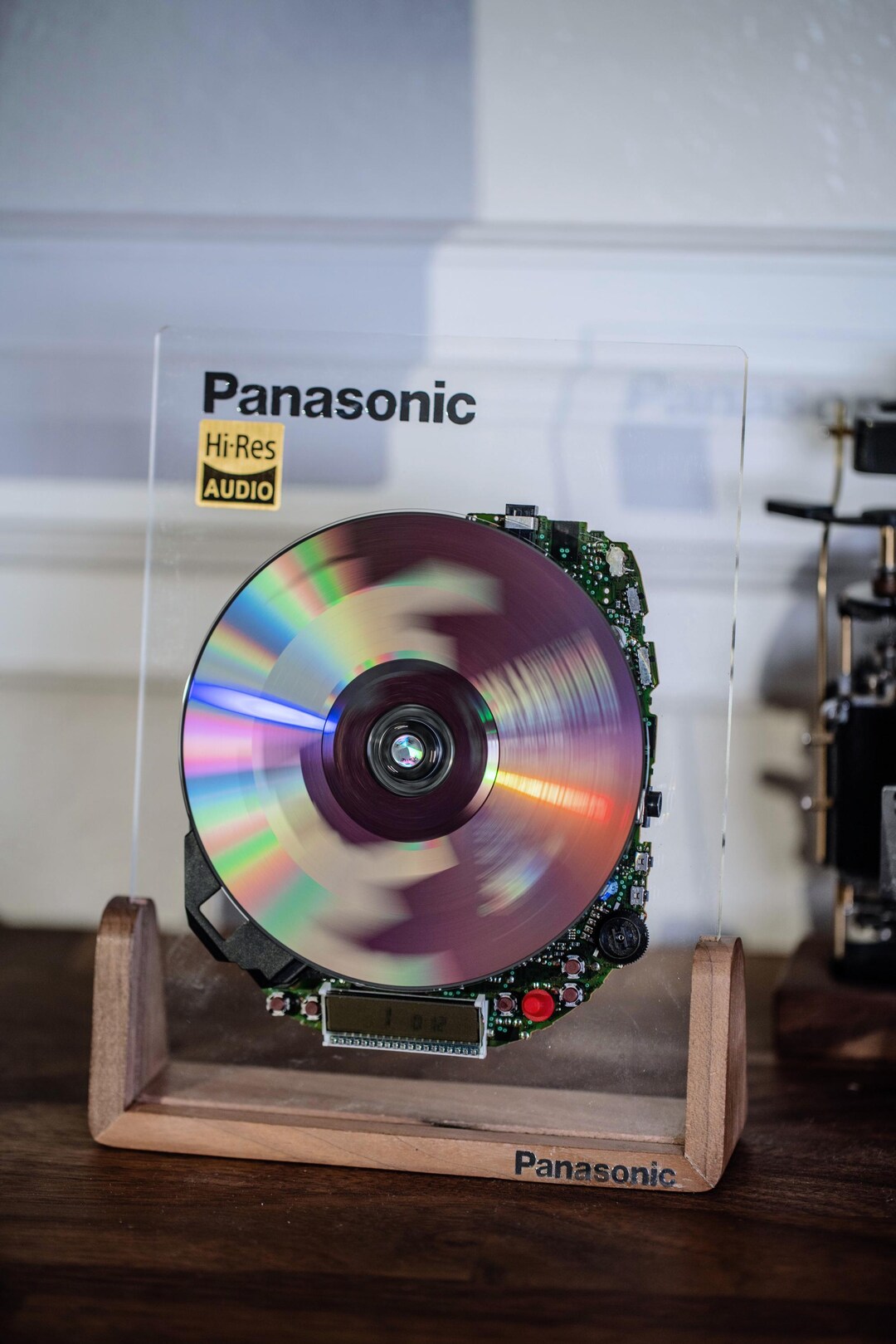 Panasonic CD Player Teardown Art, Functional Music Player, Retro ...