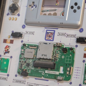 Disassembled Frame Art of 3ds/ds/dsi, DS Lite, Nintendo DS Series ...