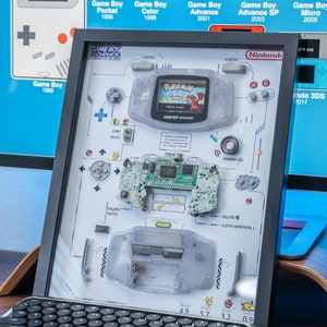 Disassembled Nintendo Game Device Teardown, Deconstructed Original ...