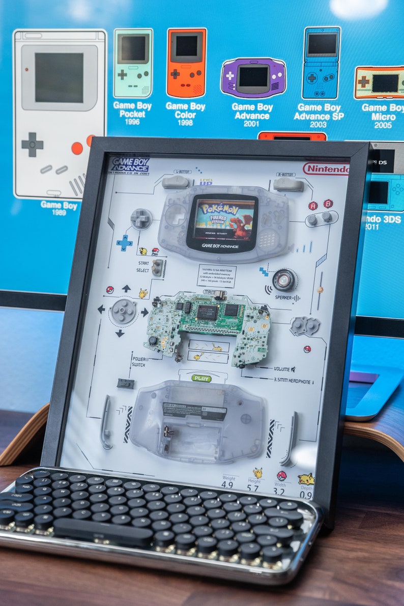 Disassembled Nintendo Game Device Teardown Deconstructed - Etsy