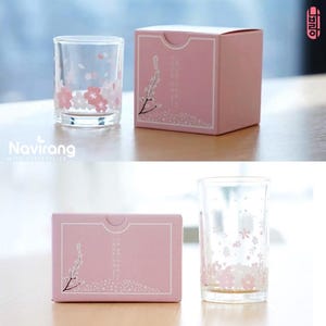 Cherry Blossom Color-changing Glass / 60 Ml, 240 Ml - Korean Soju Shot ...