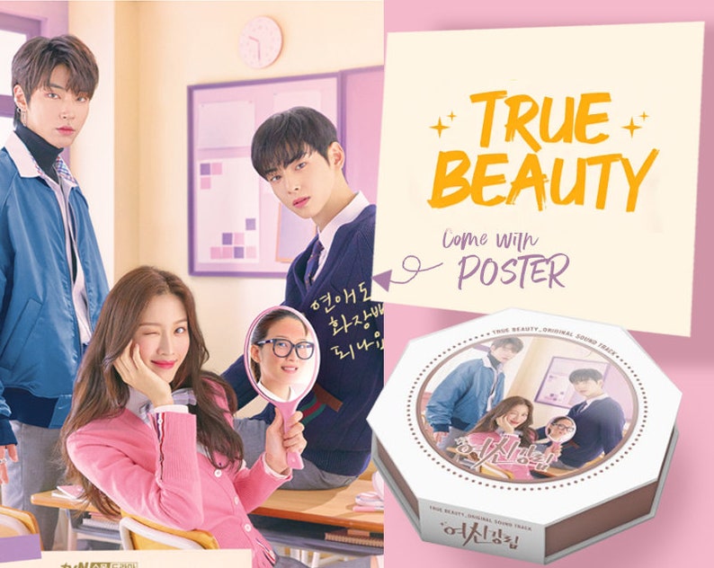 TRUE BEAUTY K-drama Album O.S.T 2 Cds Photo Book 56p 9 - Etsy