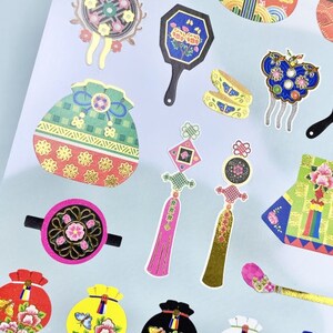 Korean Traditional Sticker - Buy One Get 50% OFF, Premium·high Quality ...